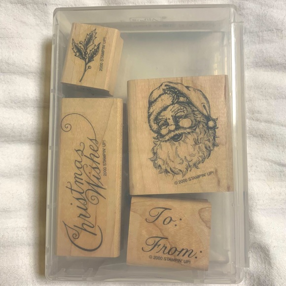 Stampin' Up! | Holiday | Rare Vintage Stampin Up 200 Dear Santa ...